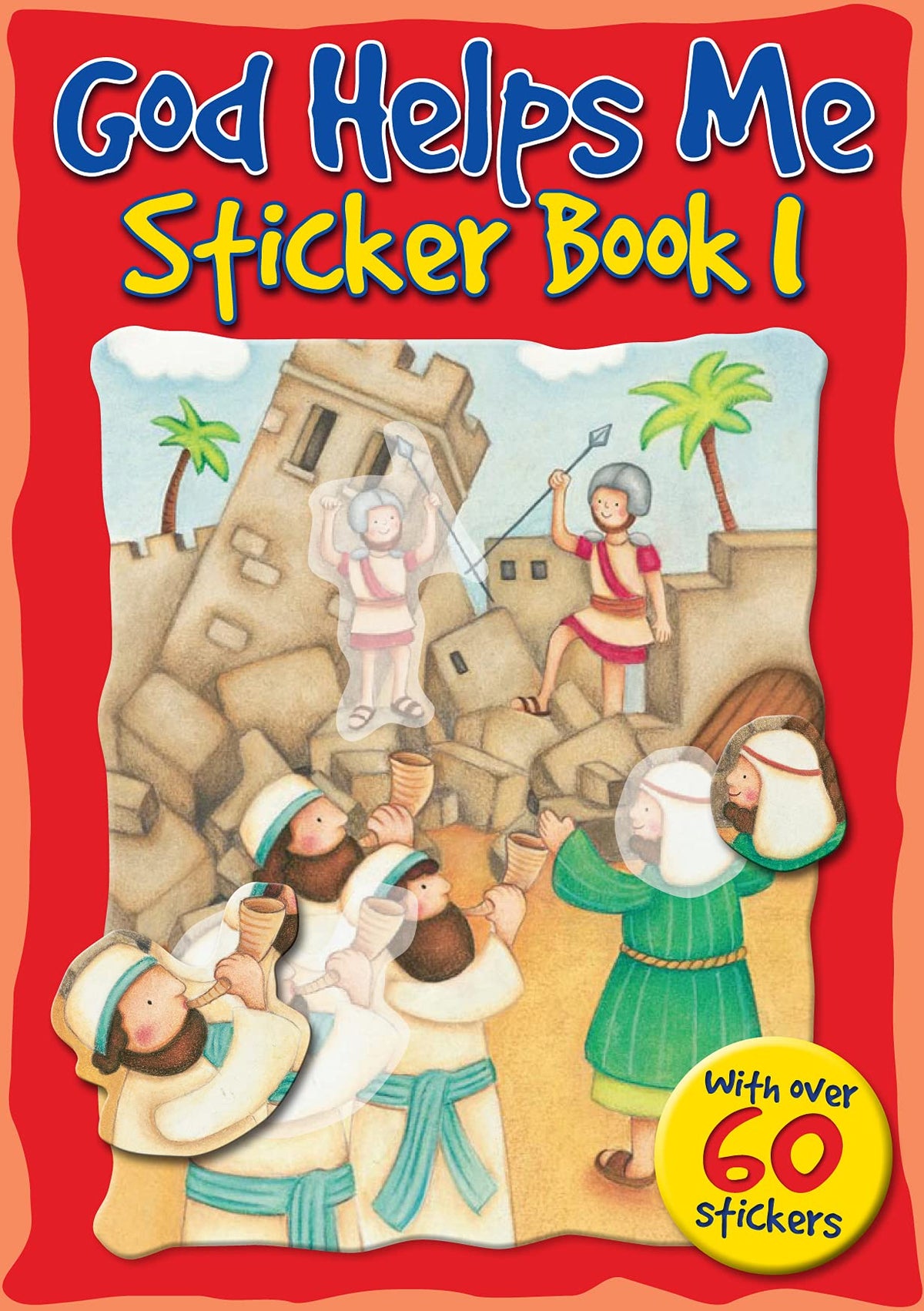 God Helps Me Sticker Book 1. Ages 3 and up — Christian Superstore New ...