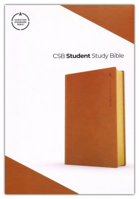 CSB Student Study Bible Ginger Leathertouch — Christian Superstore New Zealand