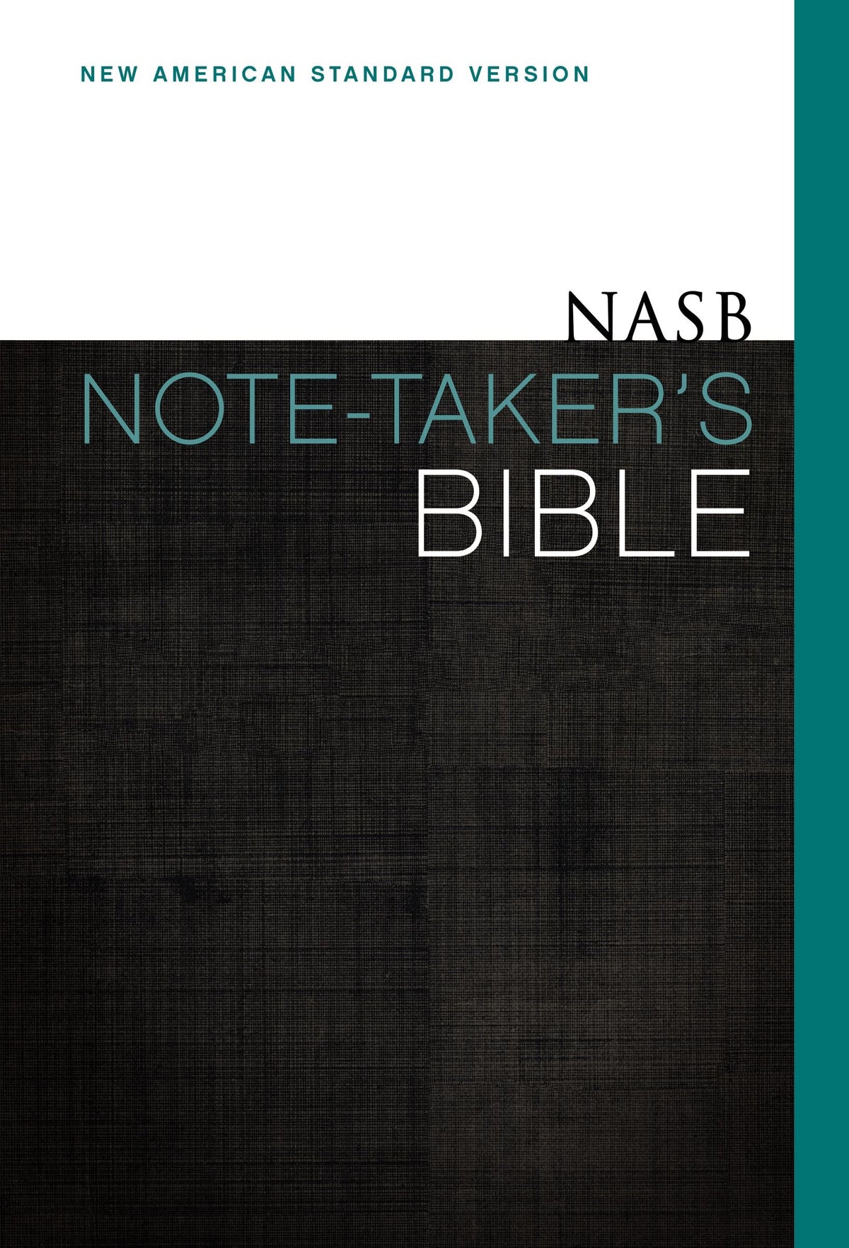 NASB Note-Taker's Bible Hardcover, Red Letter Edition — Christian ...