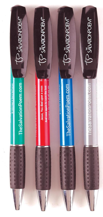 Salvation Poem Pen — Christian Superstore New Zealand