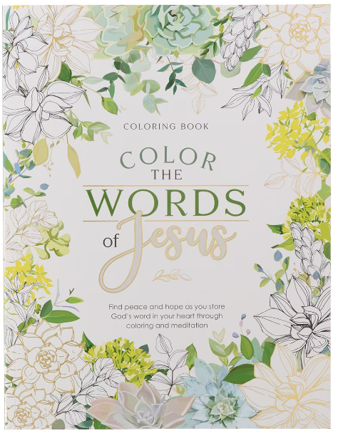Colour the Words of Jesus Colouring Book — Christian Superstore New Zealand