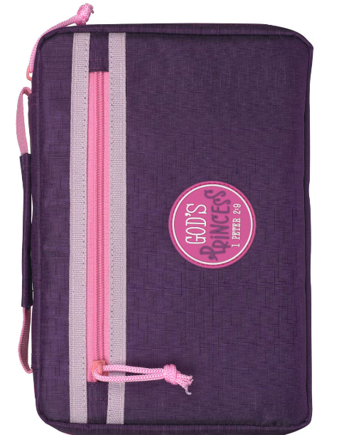 Bible Cover Gods Princess Purple and Pink large- 1 Peter 2:9 ...