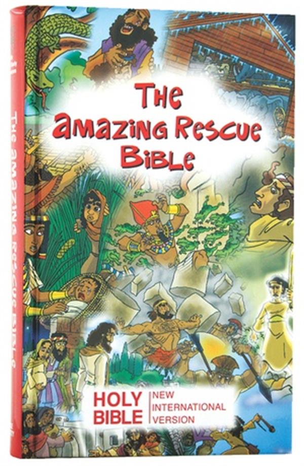 NIV Amazing Rescue Bible. Ages 9-14 — Christian Superstore New Zealand