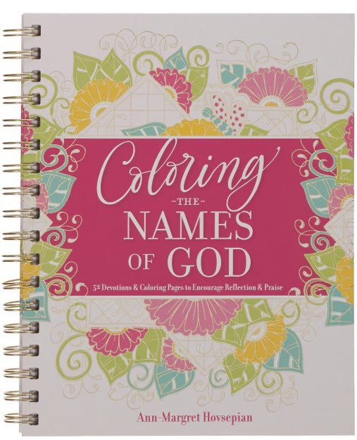 Colouring the Names of God Colouring Devotional — Christian Superstore ...
