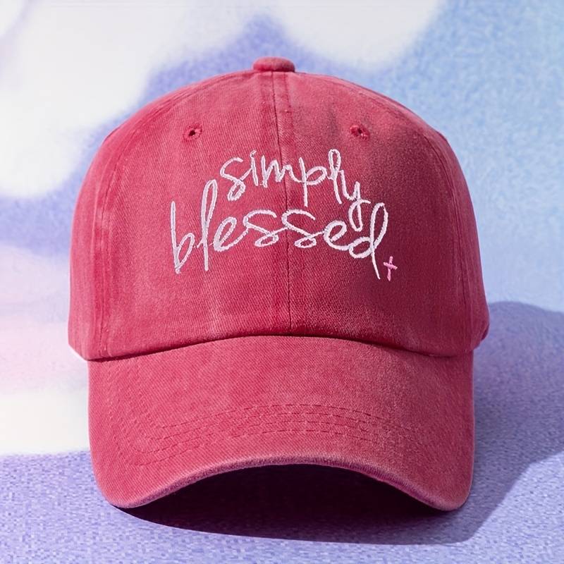 Simply Blessed Caps - Rose Red — Christian Superstore New Zealand