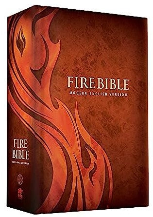 MEV Fire Bible hardcover. Modern English Version — Christian Superstore ...