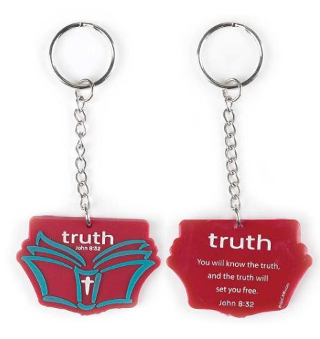 Keyring Bible Truth PVC — Christian Superstore New Zealand