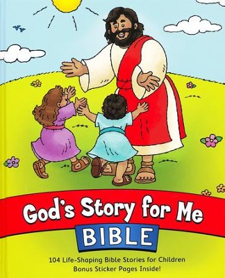 God's Story for Me Bible. 104 Life-Shaping Bible Stories for Children ...