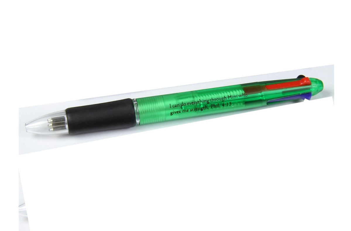 Green Pen - I Can Do Everything Philippians 4:13 — Christian Superstore ...